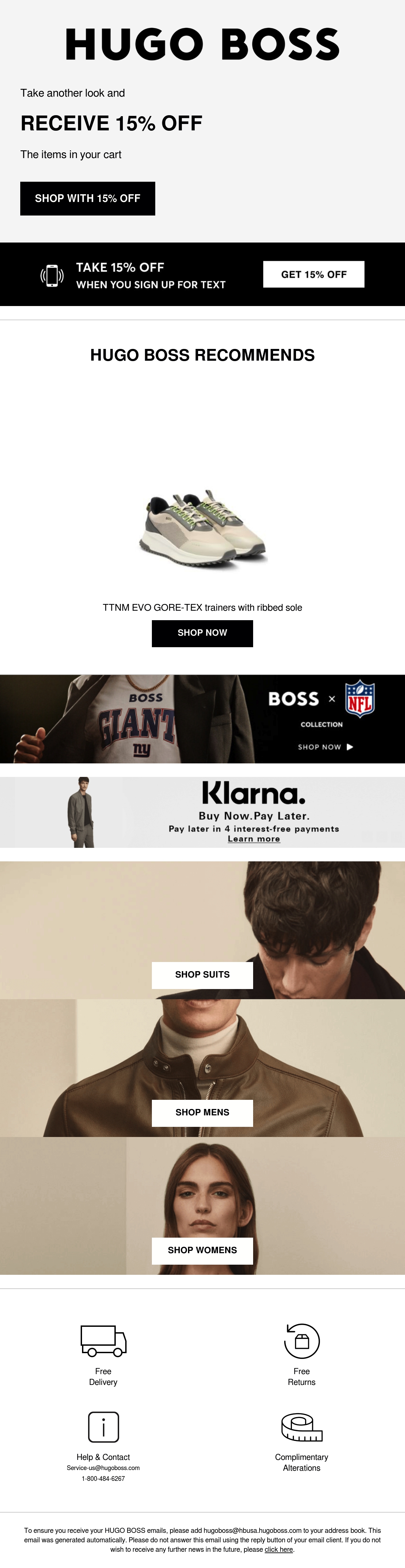 Email Inspiration from HUGO BOSS - Email Love
