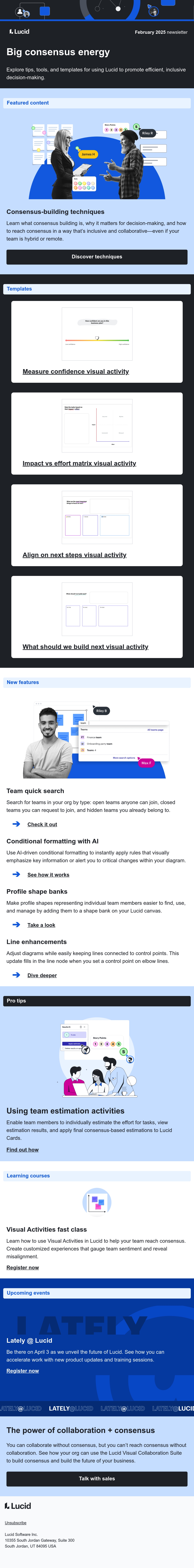 Email Design Inspiration by Lego