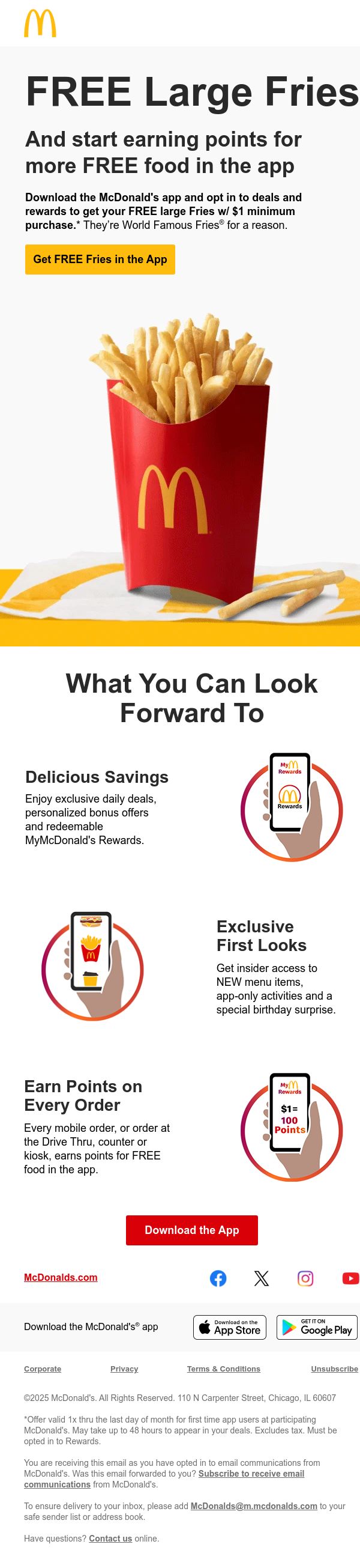 Email Inspiration from McDonald's - Email Love