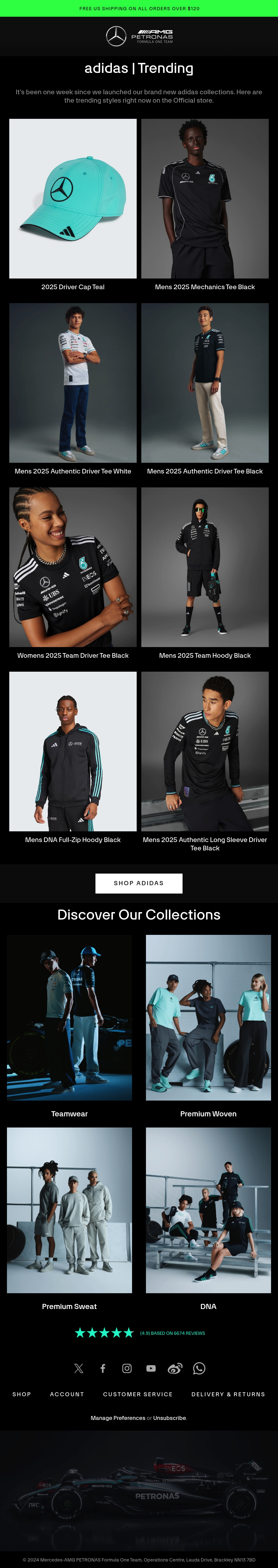 Email Inspiration from Mercedes-AMG PETRONAS F1 Team - Email Love