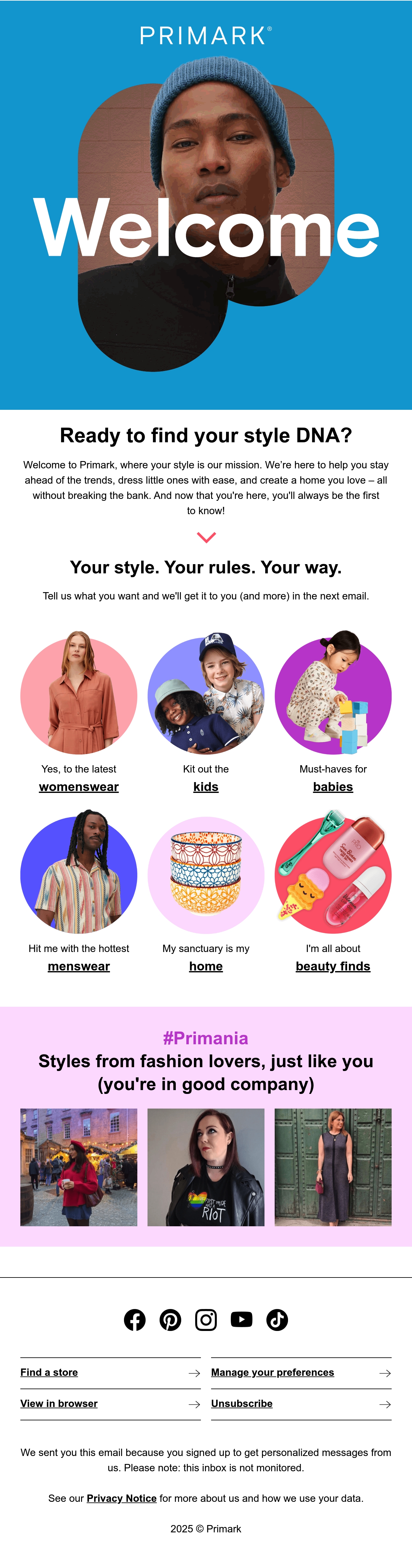 Email Inspiration from Primark Limited - Email Love