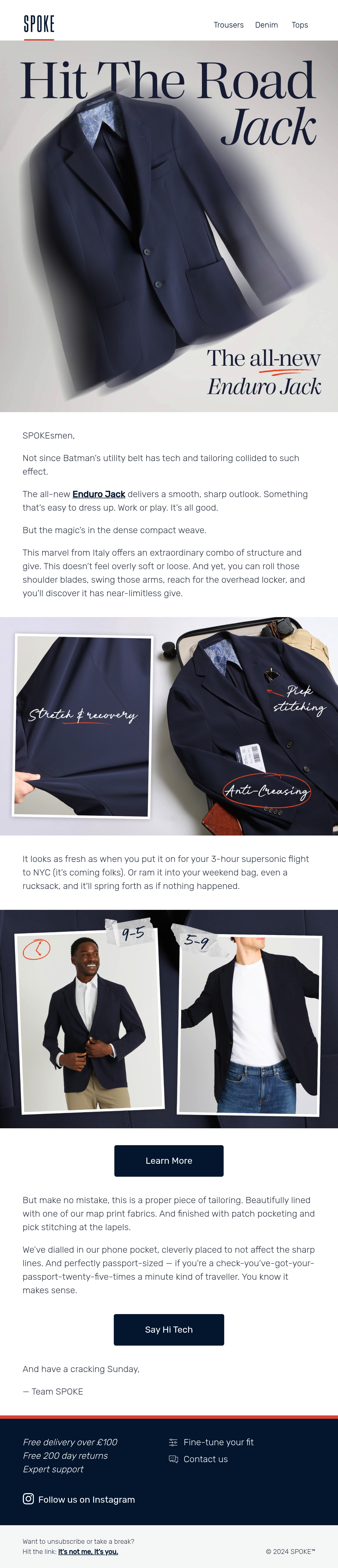 Email Inspiration from Team SPOKE - Email Love