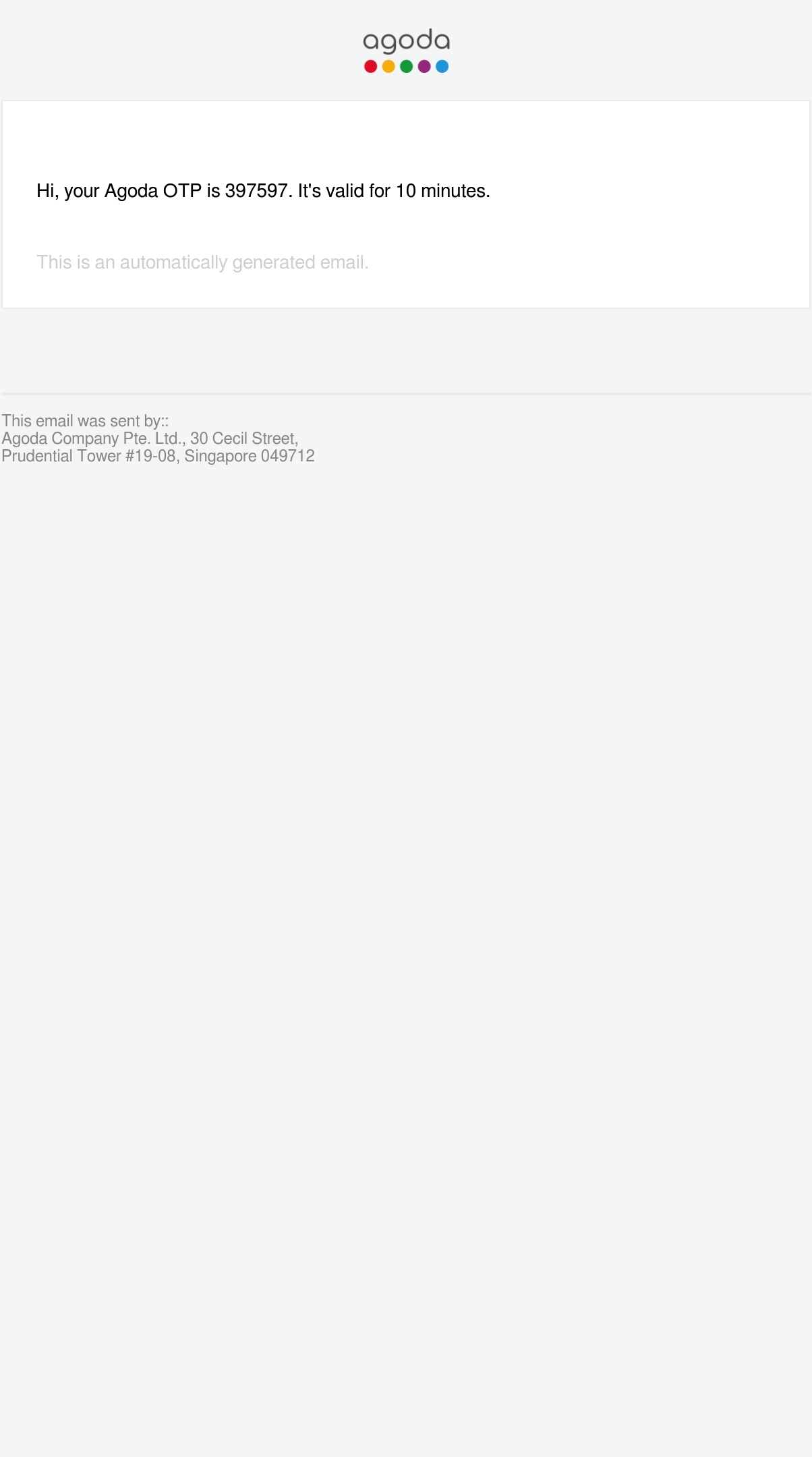 Email Inspiration from Agoda - Email Love