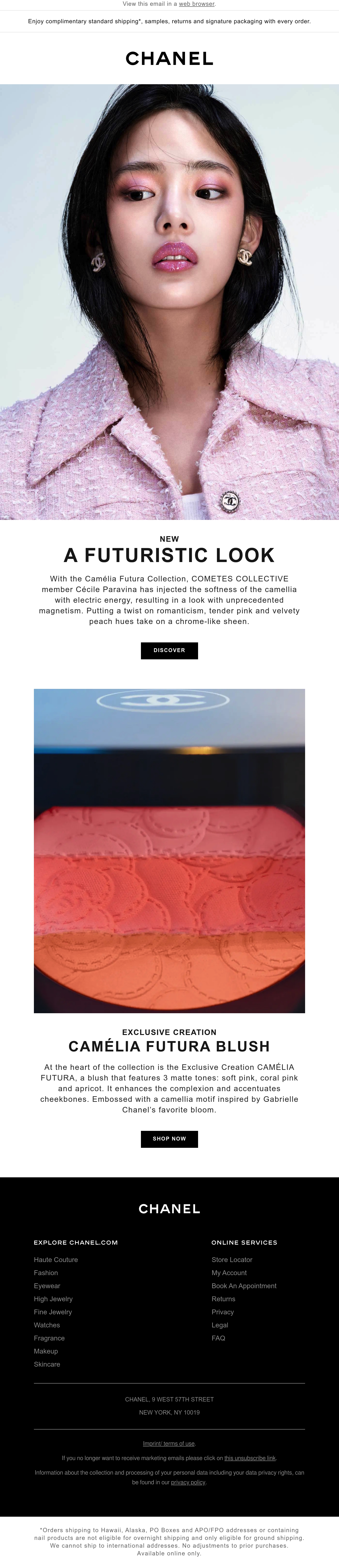 Email Inspiration from CHANEL - Email Love