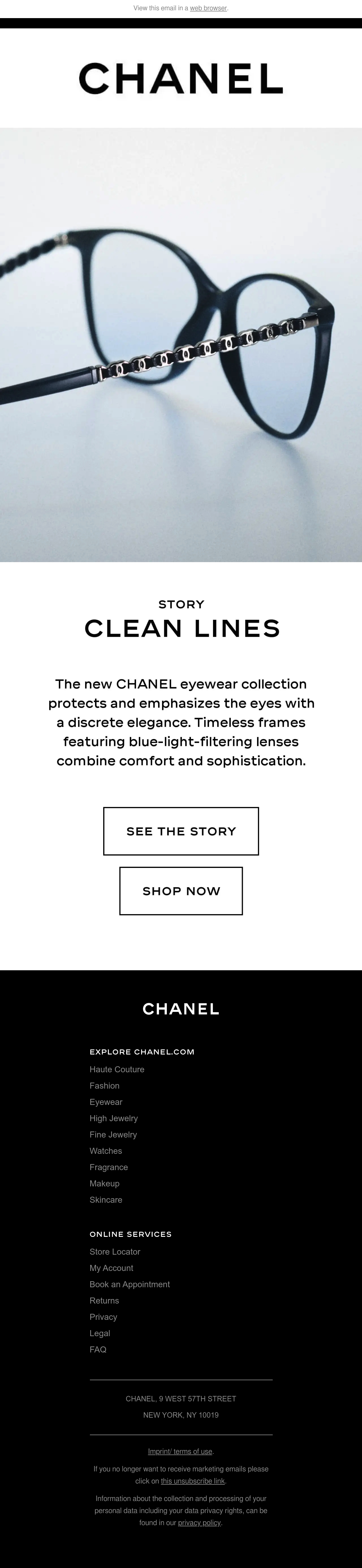 Email Inspiration from CHANEL - Email Love