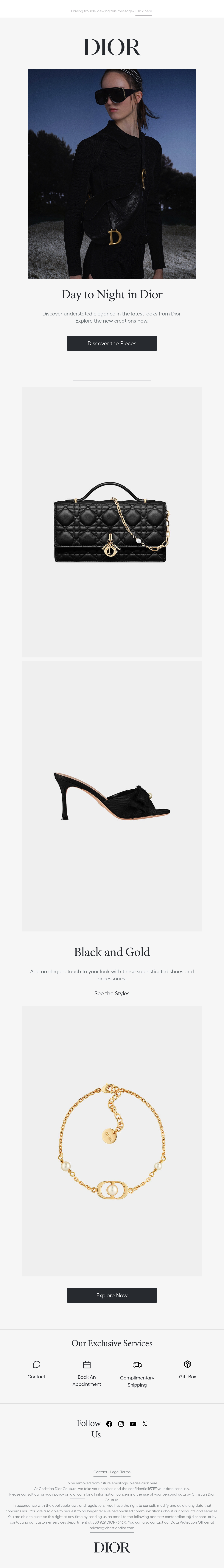 Email Inspiration from DIOR - Email Love