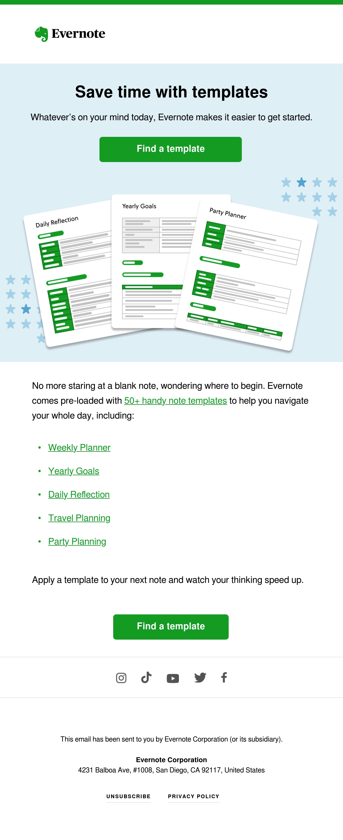 HTML Text Email Inspiration and References (Page 2 of 142)