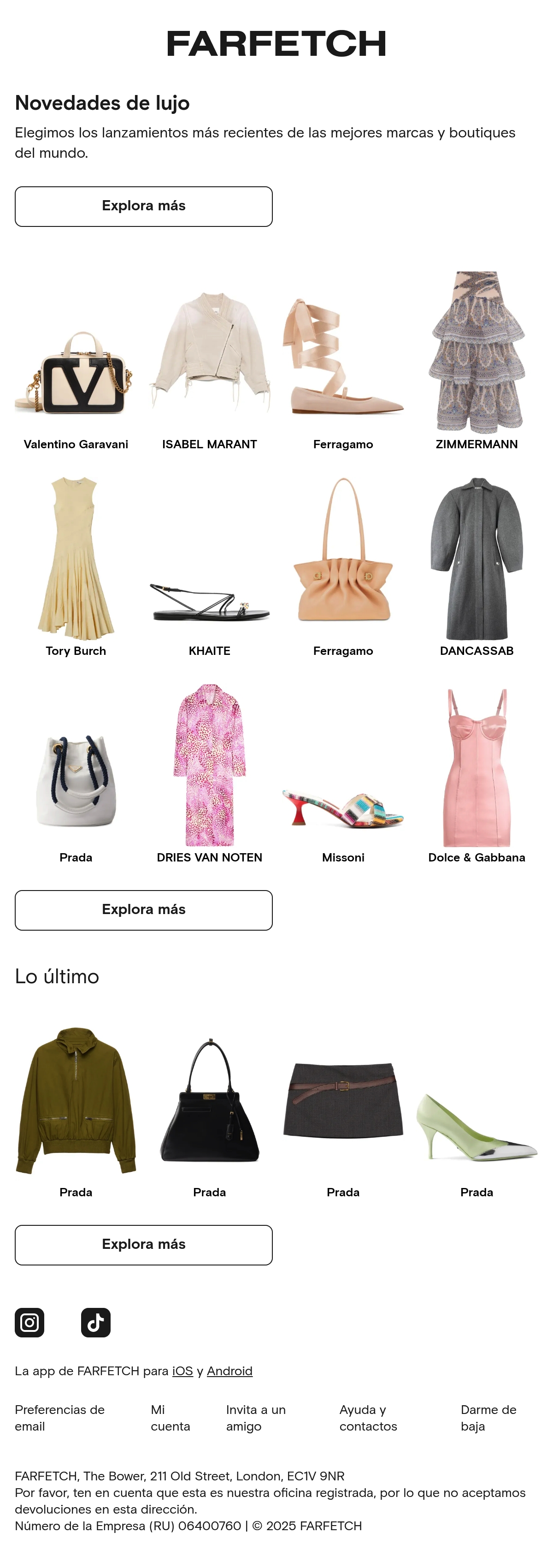 Email Inspiration from FARFETCH - Email Love