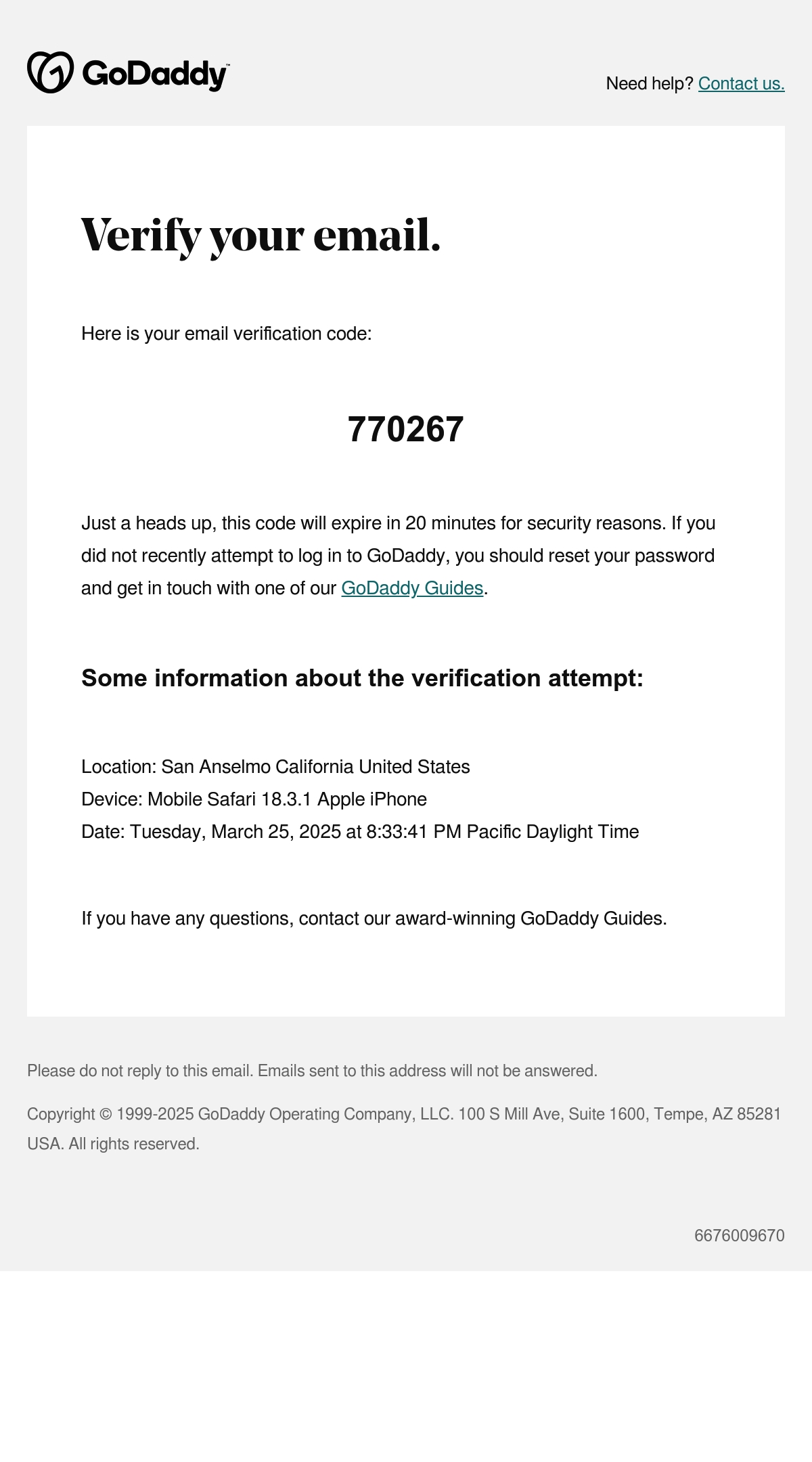 Email Inspiration from GoDaddy - Email Love