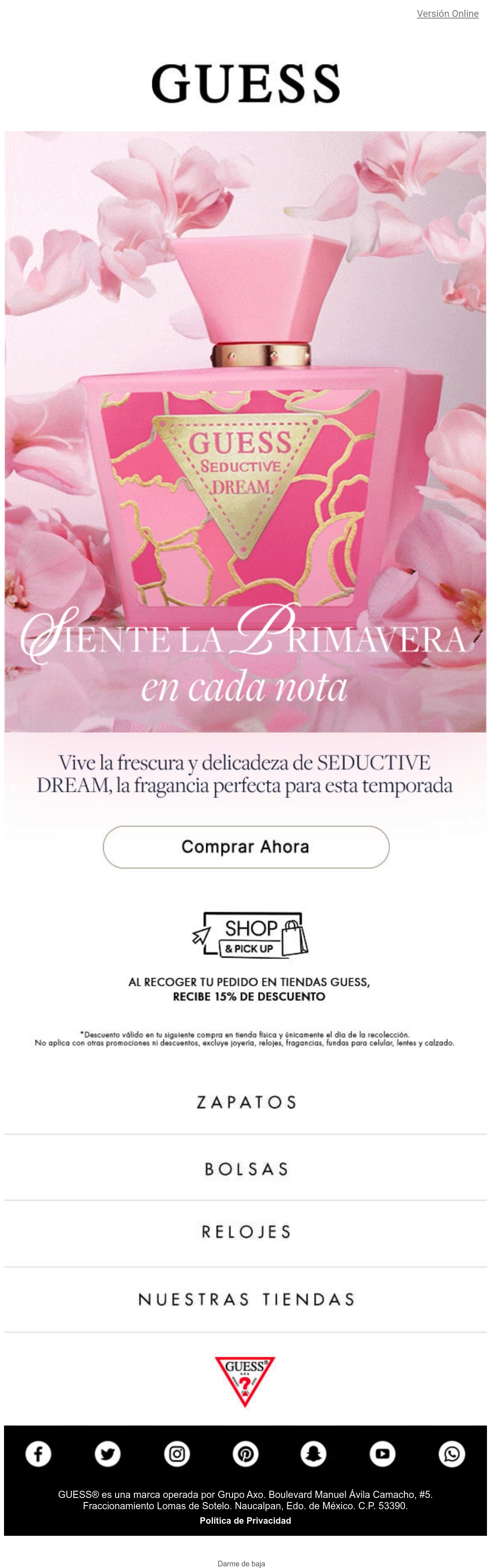 Email Inspiration from Guess - Email Love