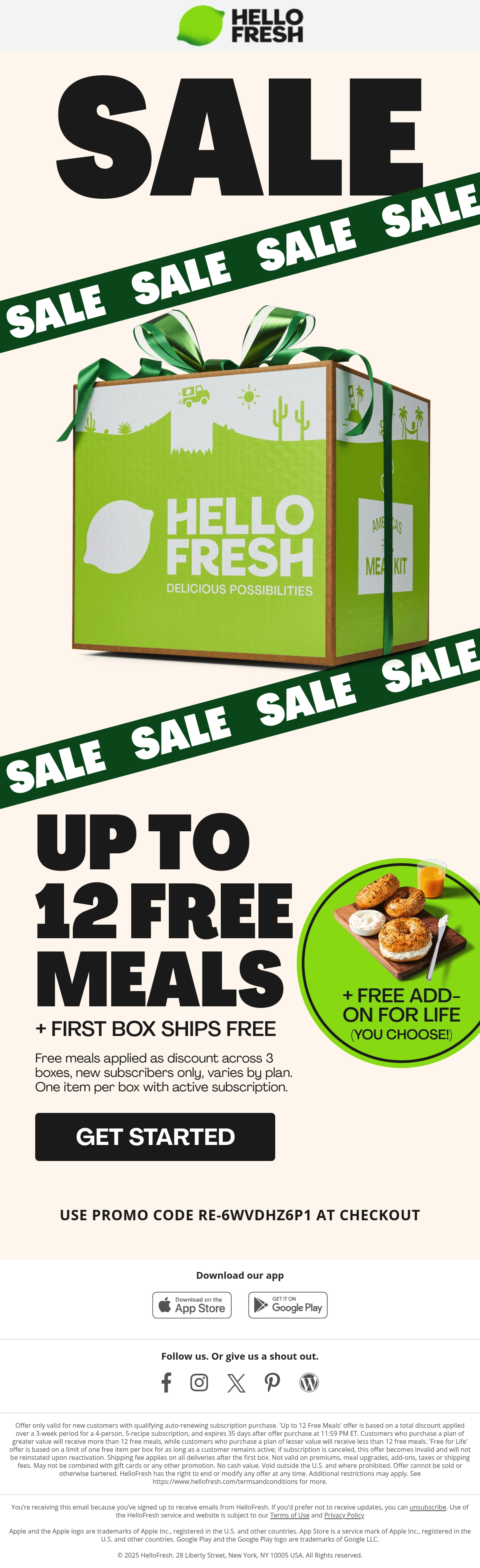 Email Inspiration from HelloFresh - Email Love