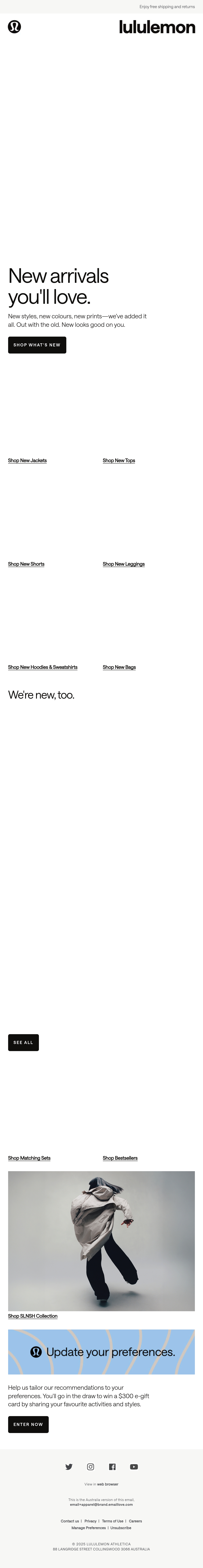 Email Inspiration from lululemon - Email Love