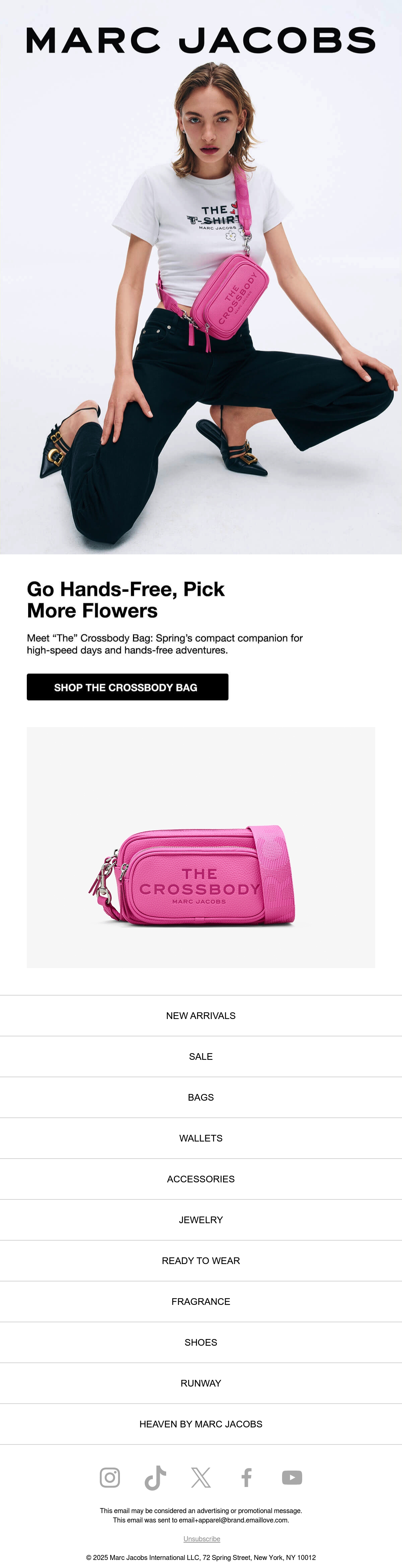 Email Inspiration from MARC JACOBS - Email Love