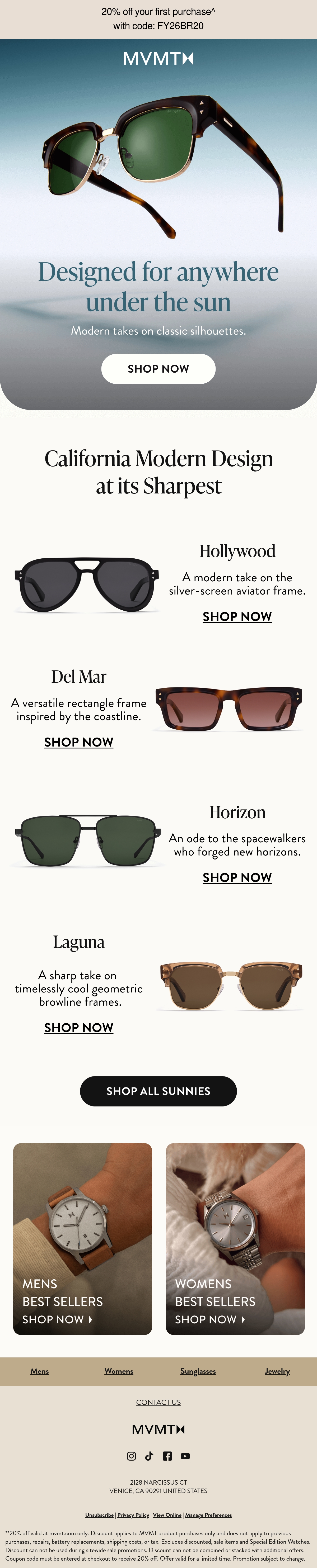 Email Inspiration from MVMT - Email Love