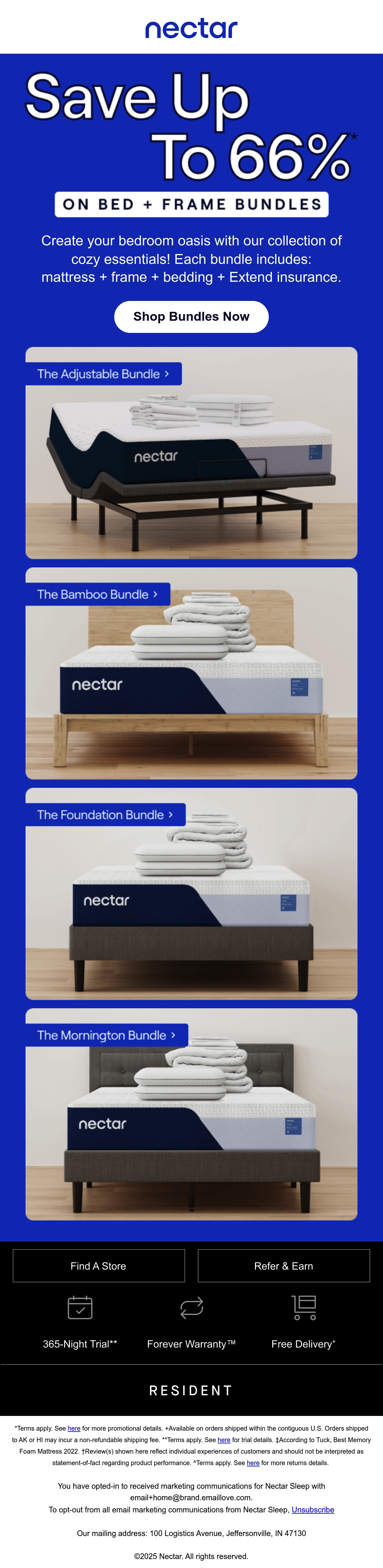 Email Inspiration from Nectar Sleep - Email Love