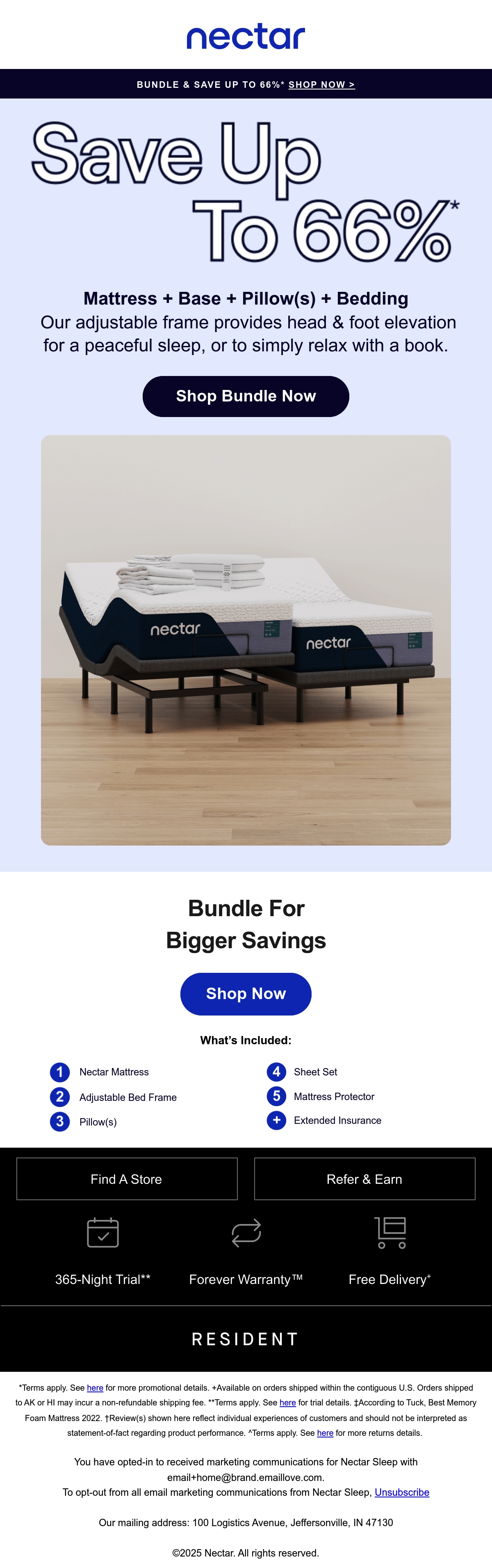 Email Inspiration from Nectar Sleep - Email Love