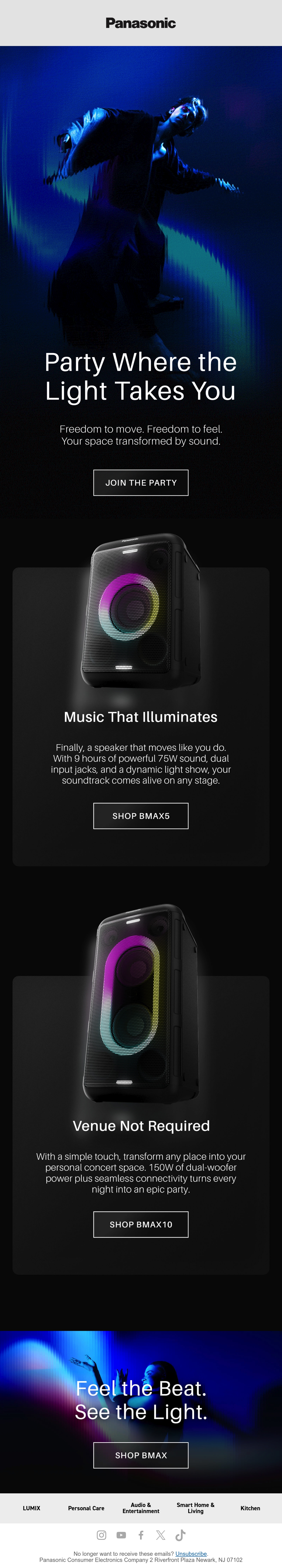 Email Inspiration from Panasonic - Email Love