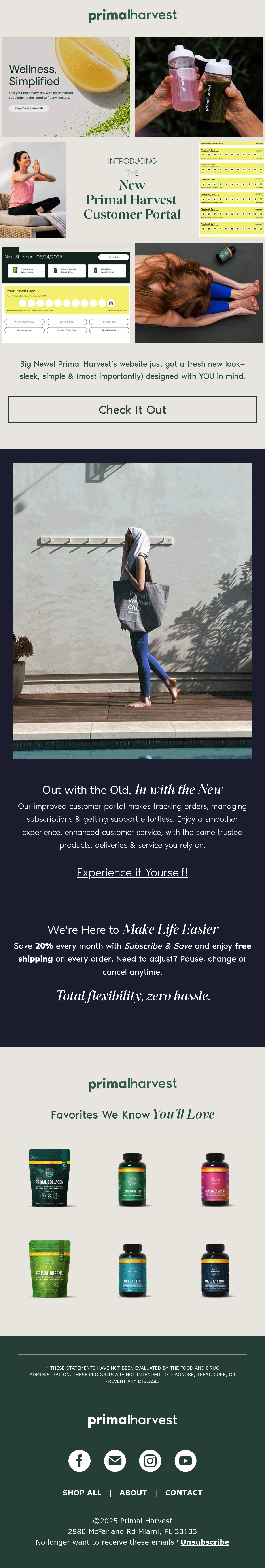 Email Inspiration from Primal Harvest - Email Love