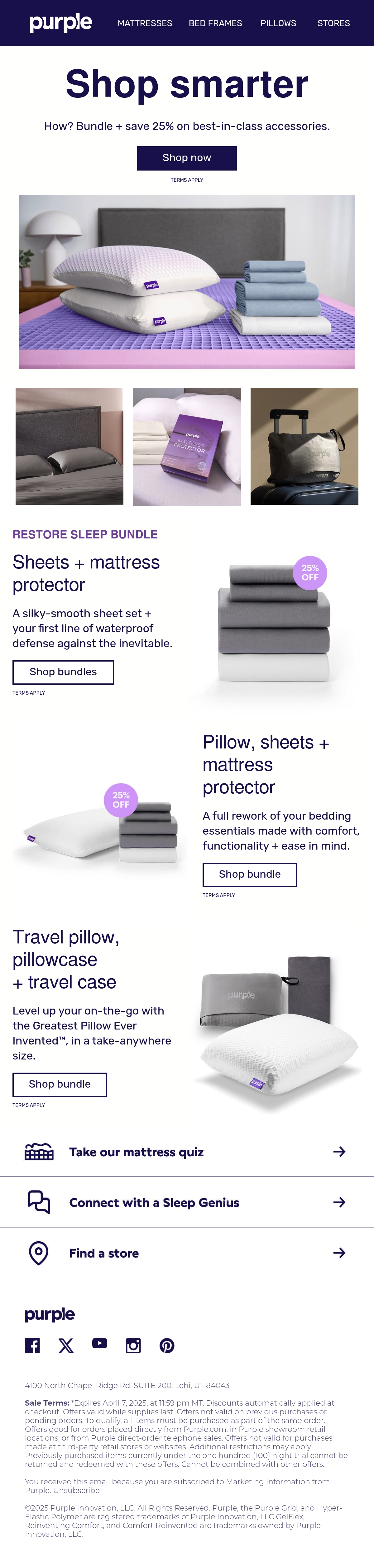 Email Inspiration from Purple - Email Love