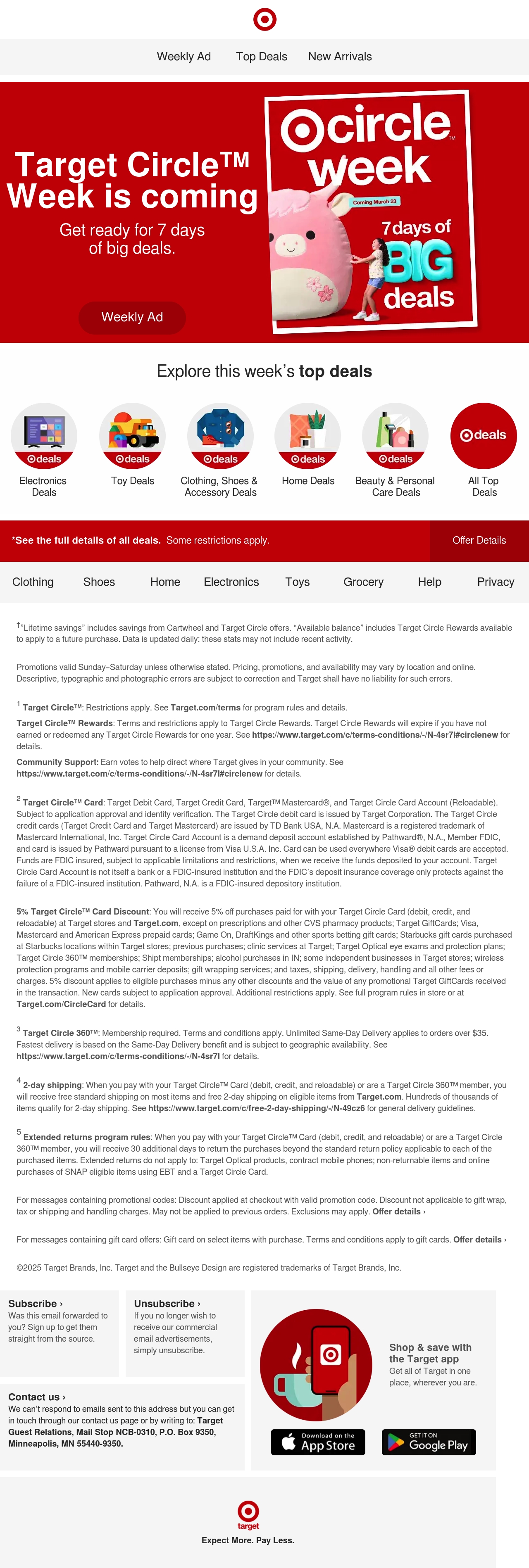 Email Inspiration from Target - Email Love