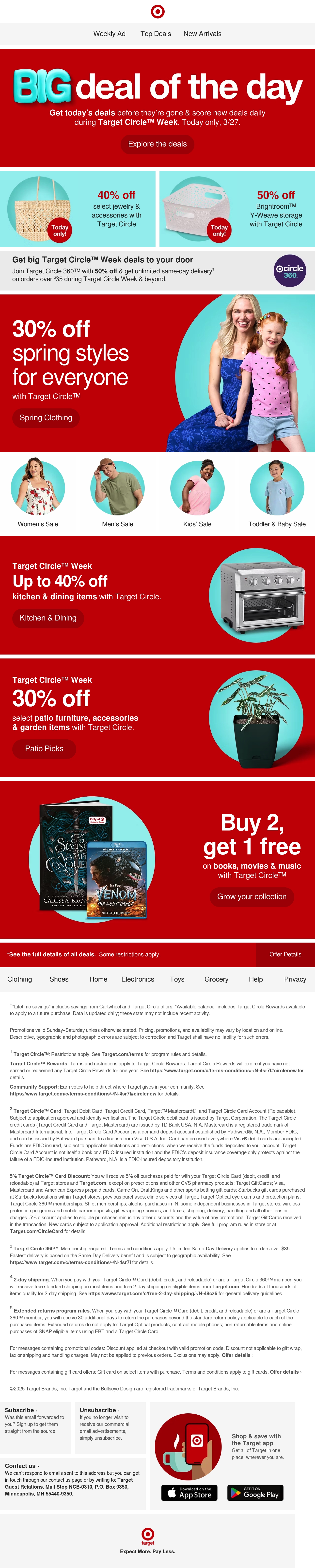 Email Inspiration from Target - Email Love