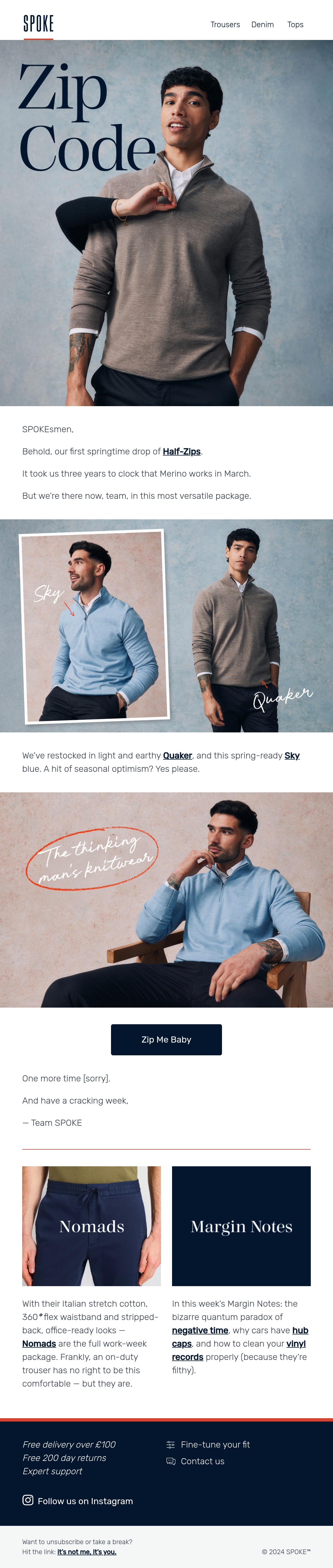 Email Inspiration from Team SPOKE - Email Love