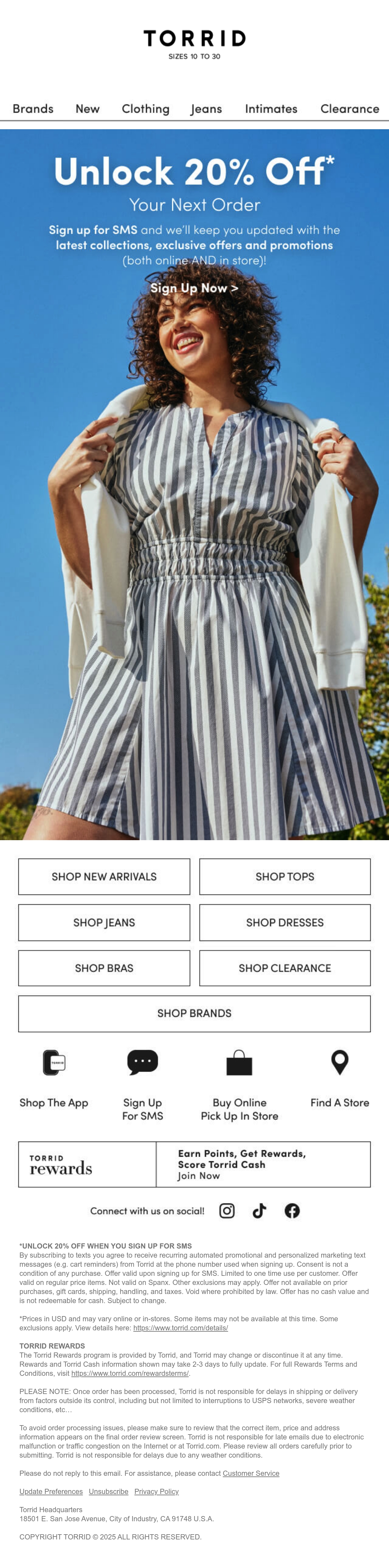 Email Inspiration from Torrid - Email Love