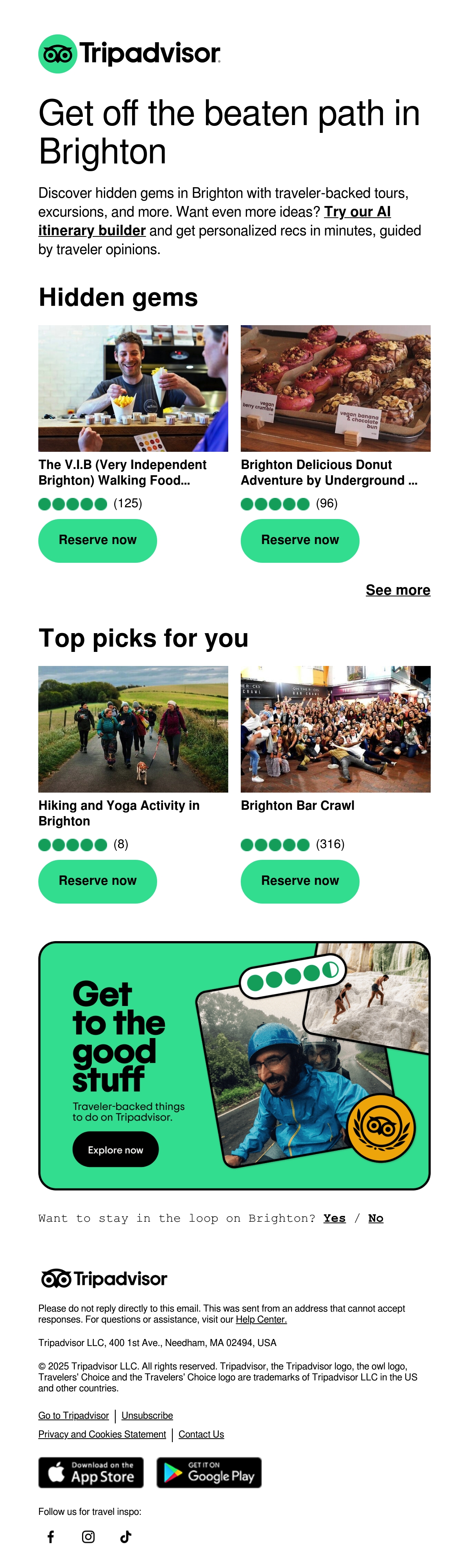 Email Inspiration from Tripadvisor - Email Love