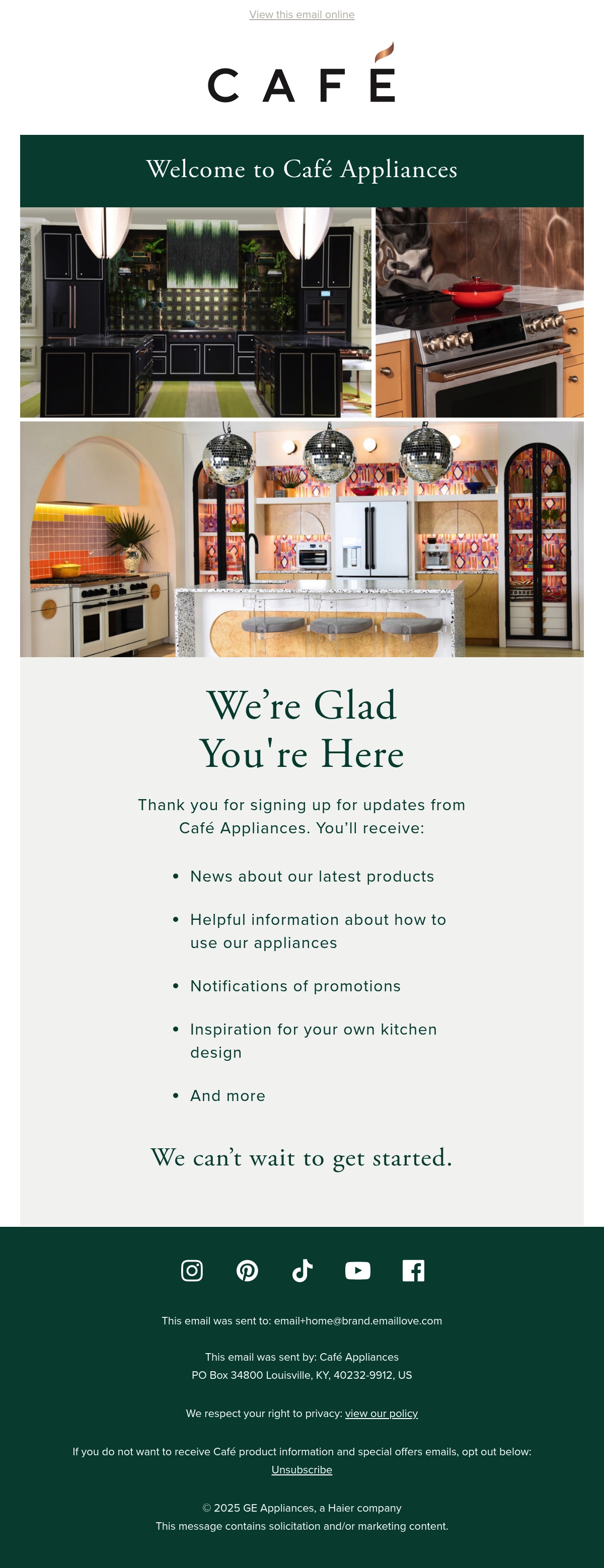 Email Design Inspiration by BlackMilk