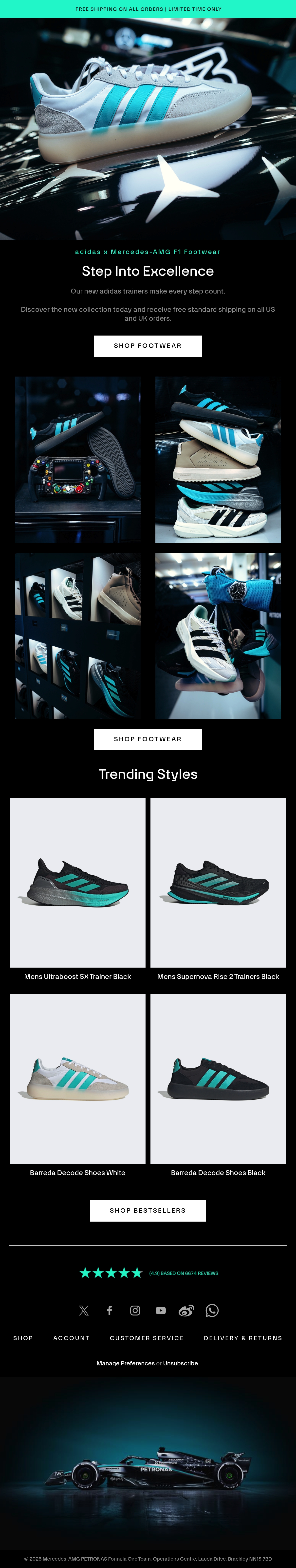 Email Inspiration from Mercedes-AMG PETRONAS F1 Team - Email Love