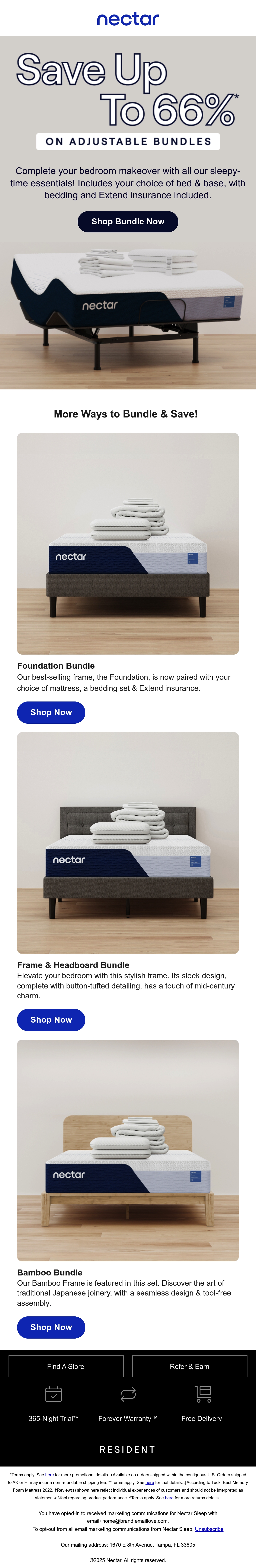 Email Inspiration from Nectar Sleep - Email Love