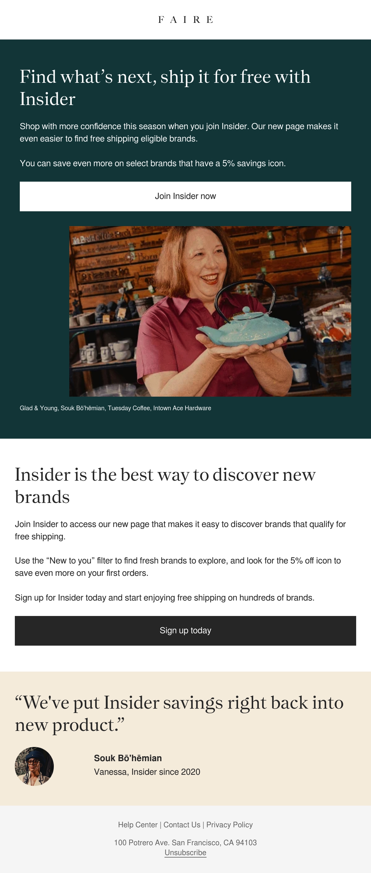 Ecommerce Email Inspiration and References