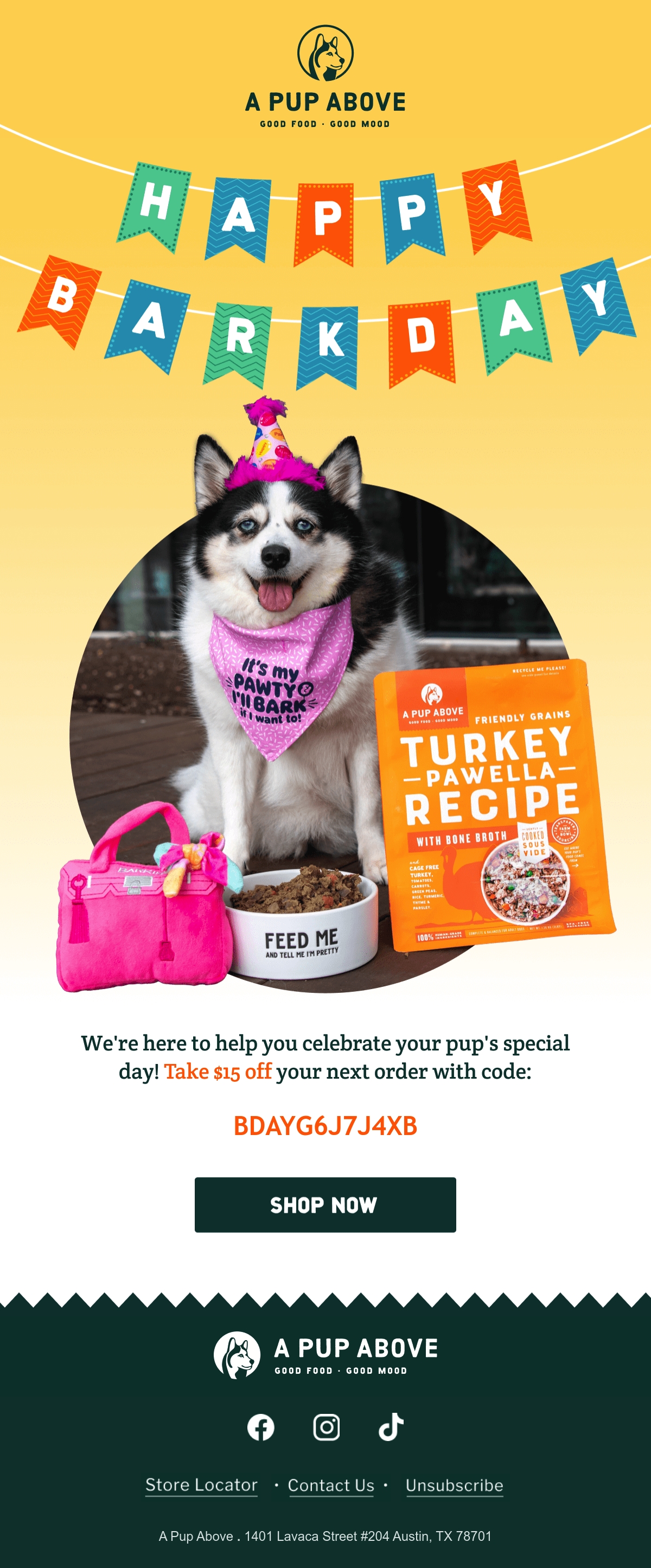 Birthday Email Inspiration and References (Page 2 of 3)