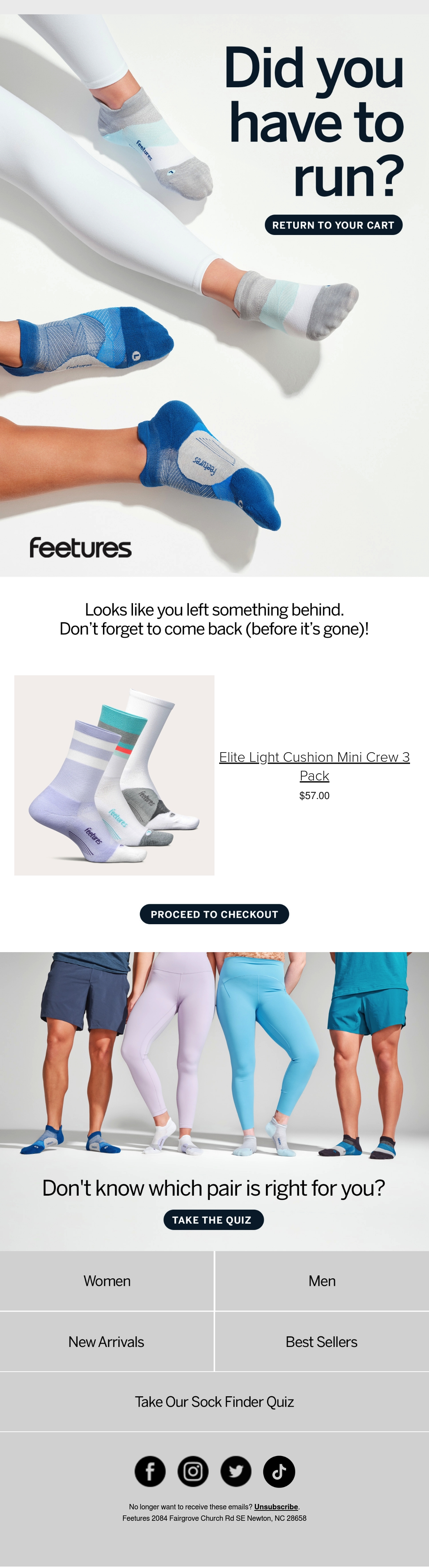 Email Design Inspiration by Away