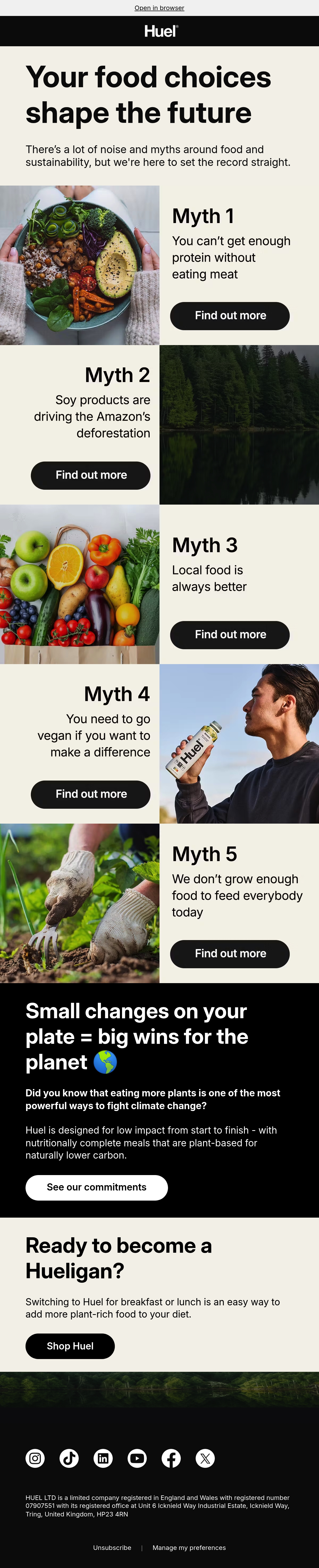 Email Design Inspiration by hims