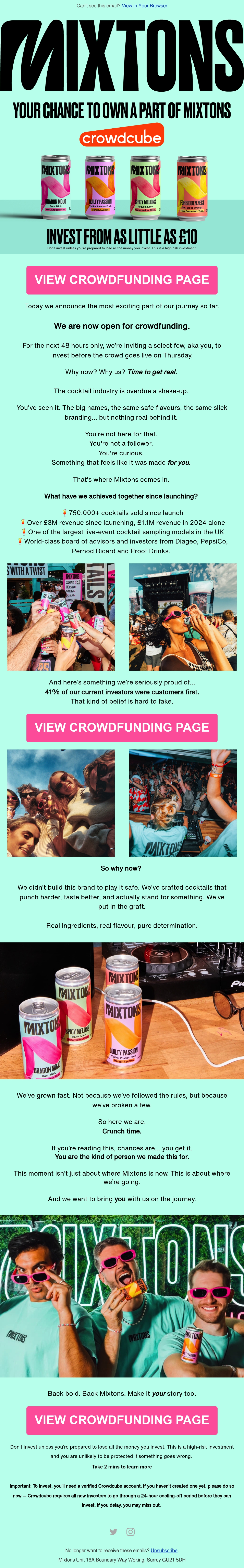 Email Design Inspiration by ARRIVAL